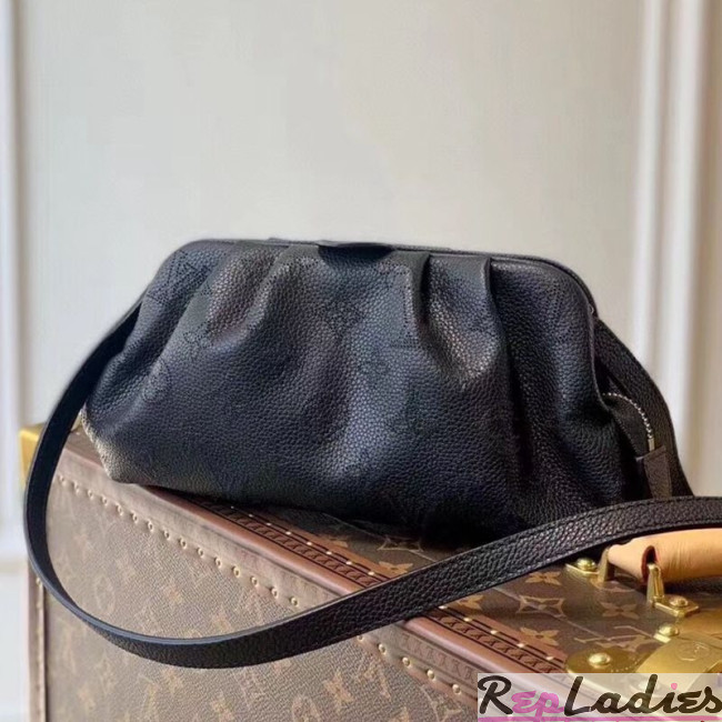 Louis Vuitton Mahina Scala Mini Pouch Bag M80093 Black 2021