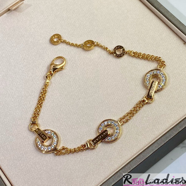 Bvlgari BVLGARI BVLGARI Bracelet BB79 Gold 2021