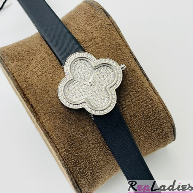 Van Cleef & Arpels Alhambra Watch 27mm Black 2022 07